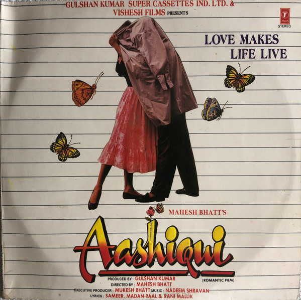 Aashiqui, Vinyl Record, Lp Cover Re-print - RGH India