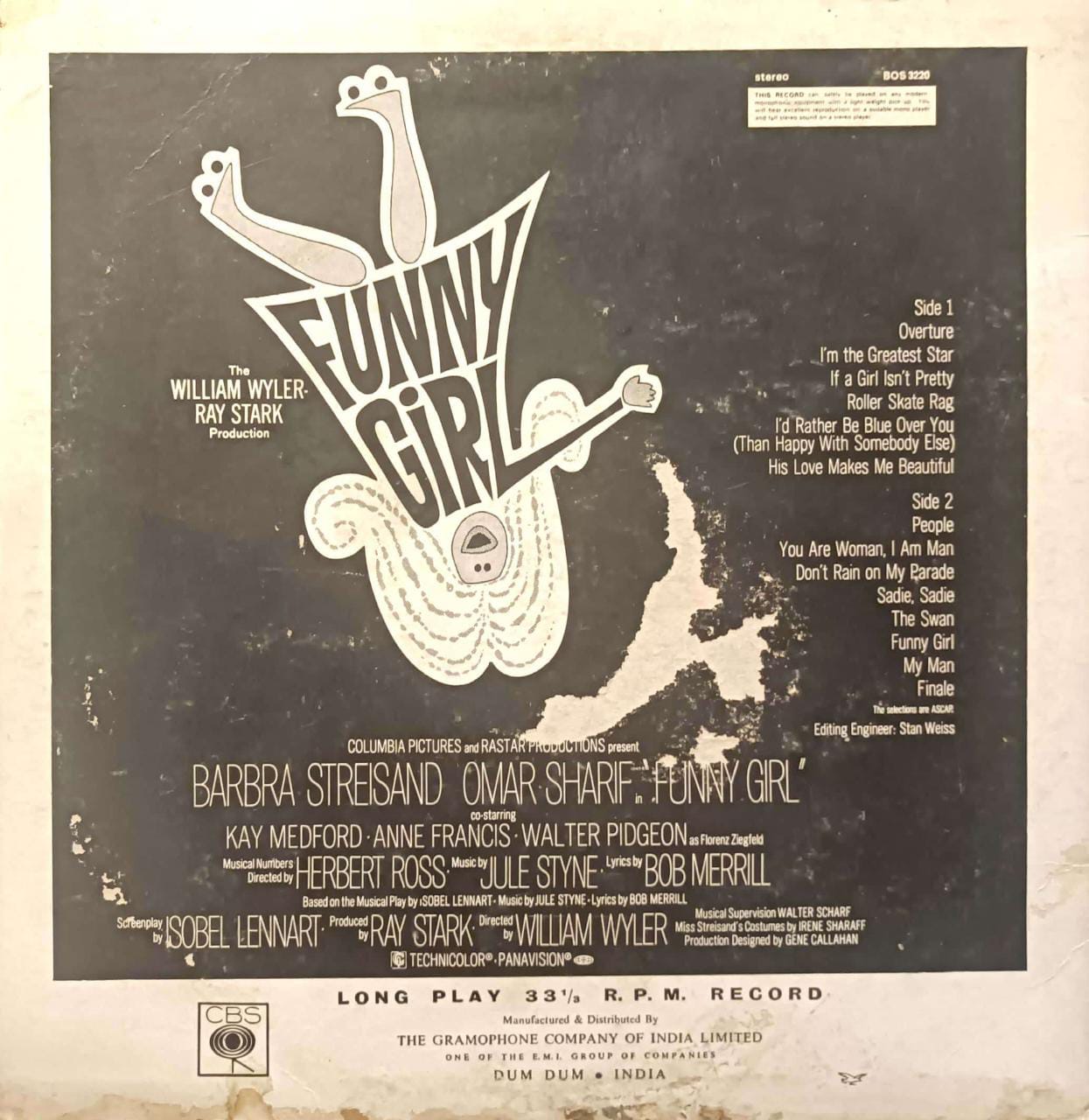 Funny Girl (The Original Sound Track Recording) - RGH India