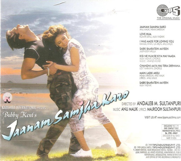 Jaanam Samjha Karo - Audio Cd - RGH India