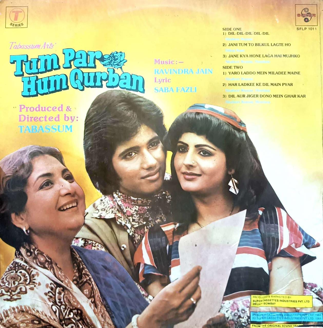 Tum Par Hum Qurban - Lp Record - RGH India