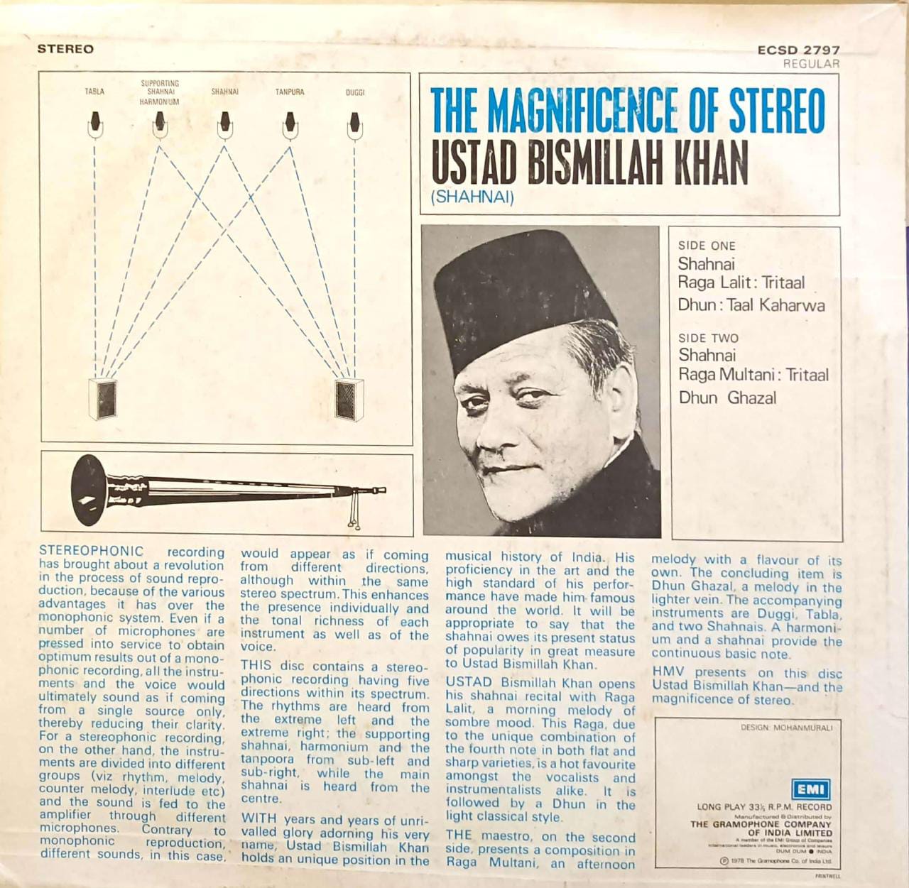 Ustad Bismillah Khan – The Magnificence Of Stereo - RGH India